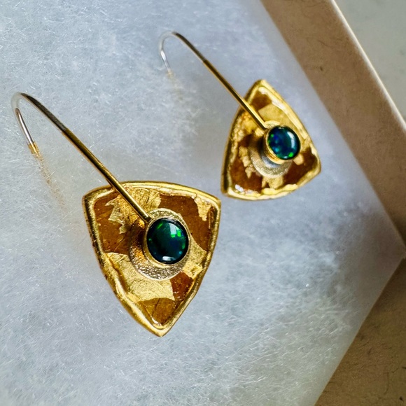 KEITH LEWIS STUDIO | Jewelry | Keith Lewis Studio Small Mica Triangles ...